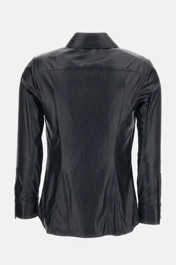 Elisabetta Franchi Shirt In Eco-leather