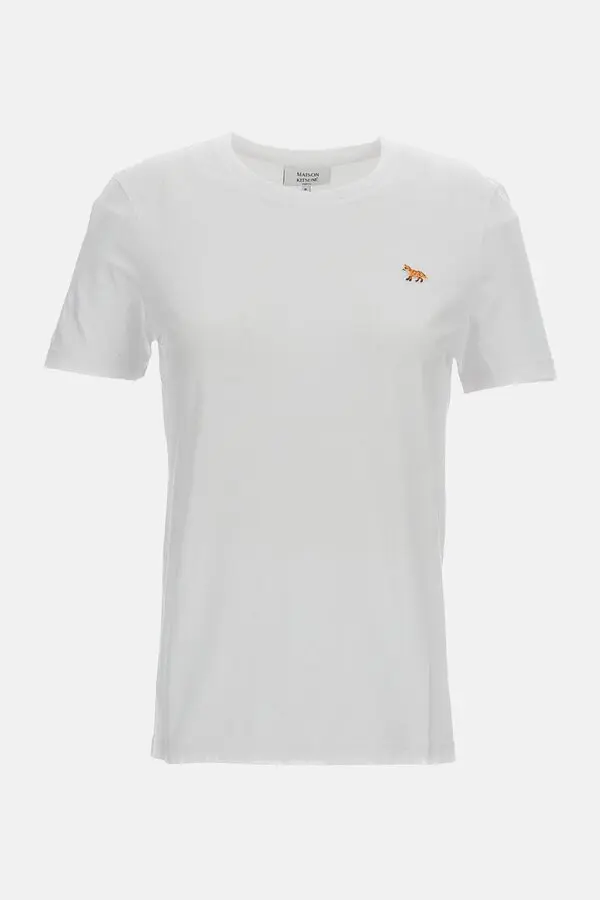 Maison Kitsuné Baby Fox Patch Logo T-shirt - White