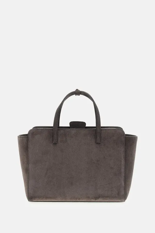 HIDESINS Suede Flap Crossbody Bag M