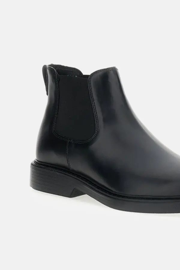 Hogan Chelsea Ankle Boots In Smooth Leather