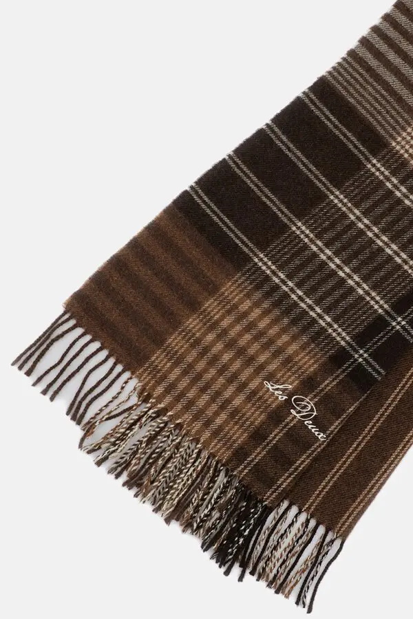 LES DEUX Plaid Scarf