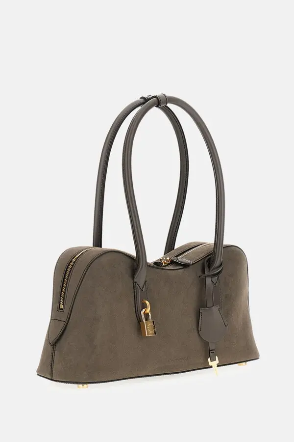 Stella McCartney Stella Ryder Bag Medium Alter Suede