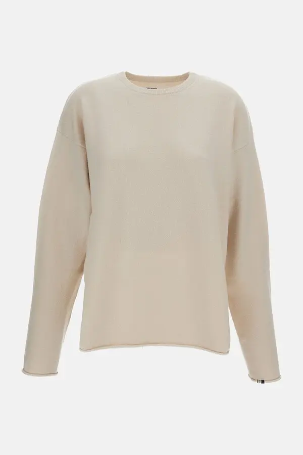 Extreme Cashmere N.493 Oversize Crew-neck Sweater Paolo - Beige