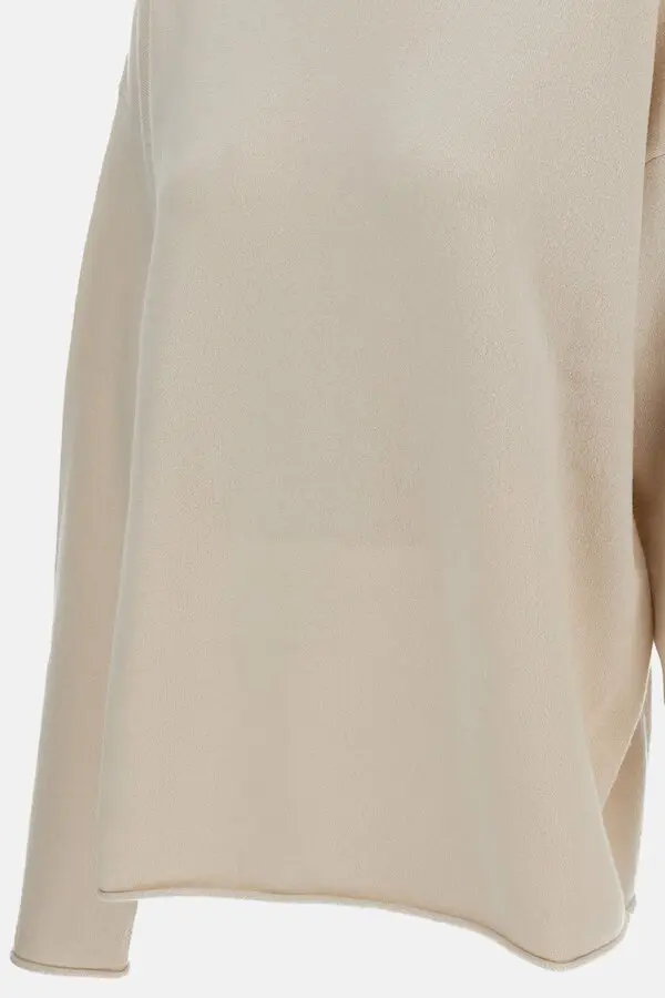 Extreme Cashmere N.493 Oversize Crew-neck Sweater - Beige
