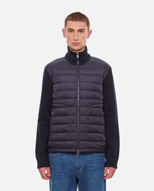 Moncler Full Zip Cardigan - Blue