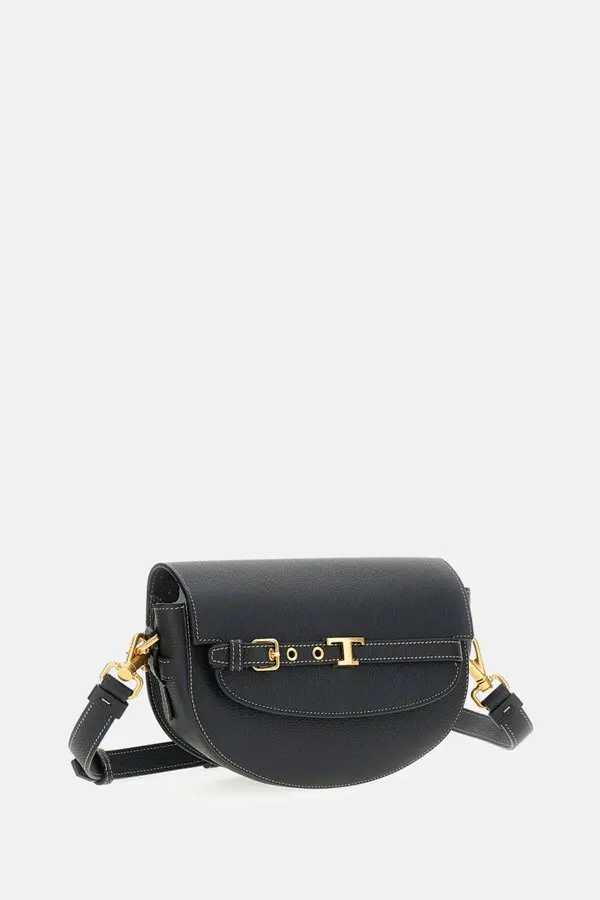 TOD'S Tim Mini Round Shoulder Bag