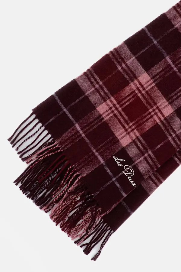 LES DEUX Plaid Scarf