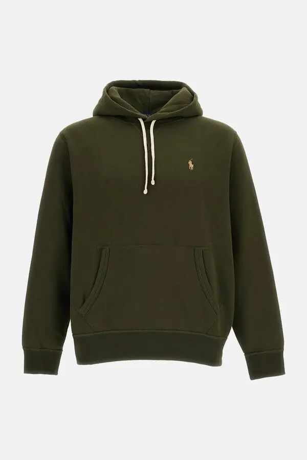 Polo Ralph Lauren Felpa Con Cappuccio Lspohood M2 - Verde