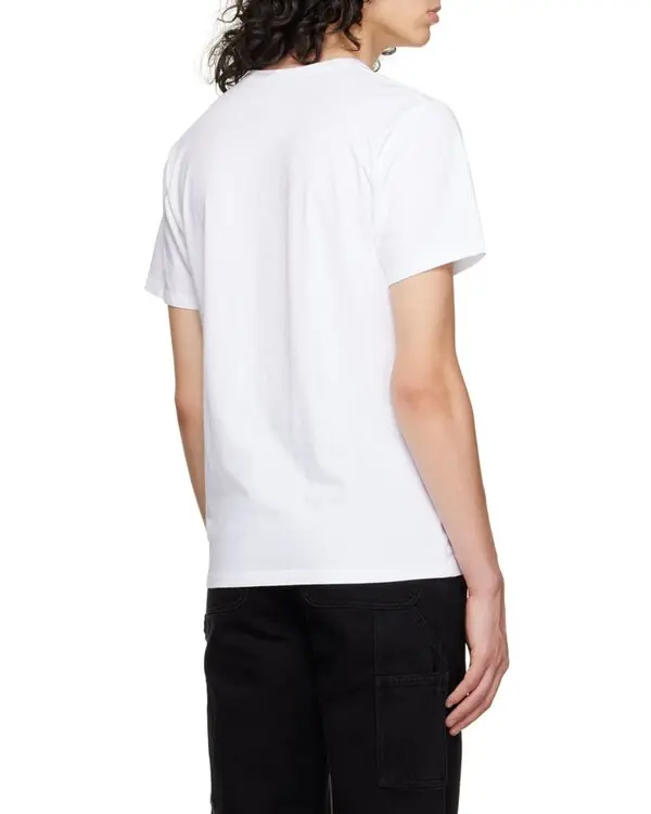 Maison Kitsuné Chest Logo-patch Detail T-shirt
