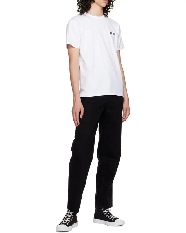 Maison Kitsuné Chest Logo-patch Detail T-shirt