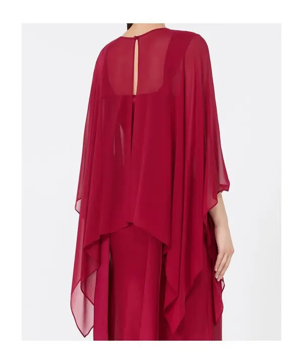 Max Mara Round Neck Shawl With Openwork Detail