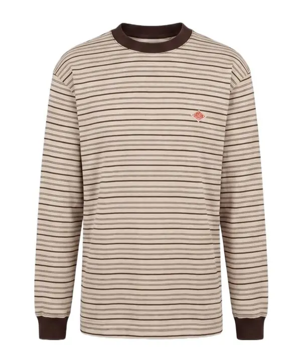DANTON Striped Long-sleeved T-shirt