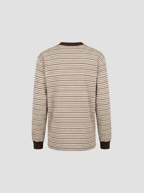 DANTON Striped Long-sleeved T-shirt