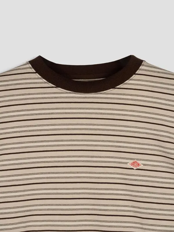 DANTON Striped Long-sleeved T-shirt