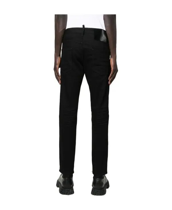 Dsquared2 Logo-patch Slim-fit Jeans