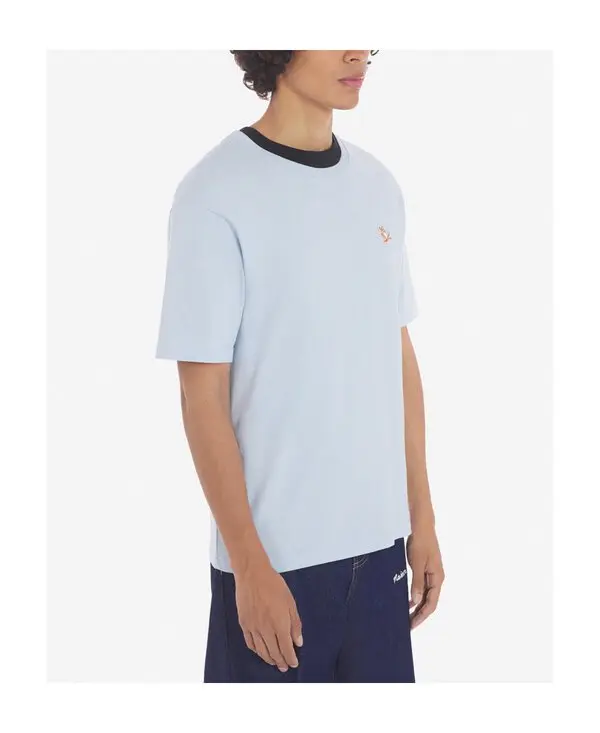 Maison Kitsuné Fox Patch Crewneck T-shirt