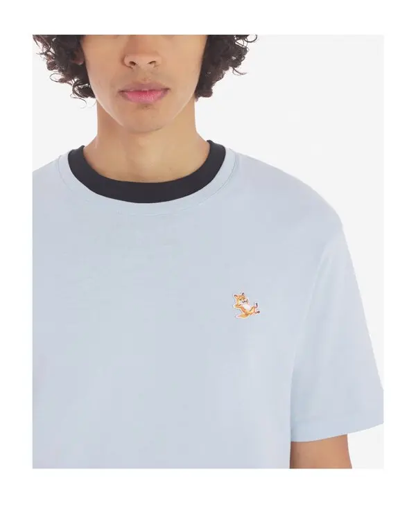 Maison Kitsuné Fox Patch Crewneck T-shirt