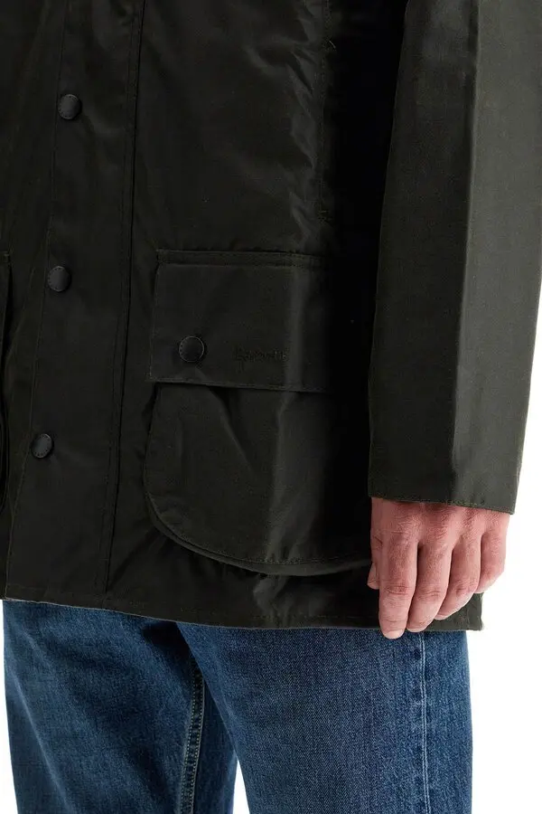Barbour Press-stud Fastened Straight Hem Coat