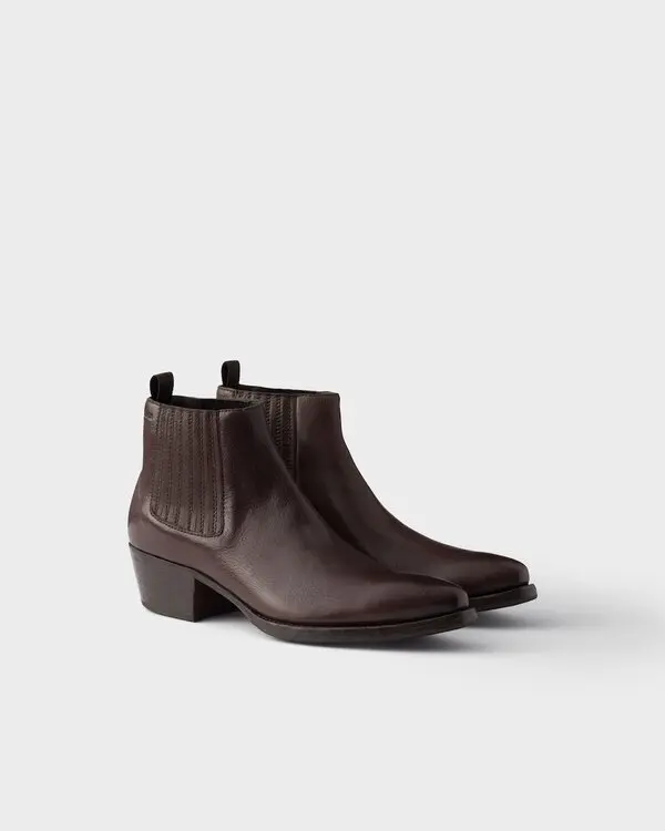 Prada Slip-on Chelsea Boots
