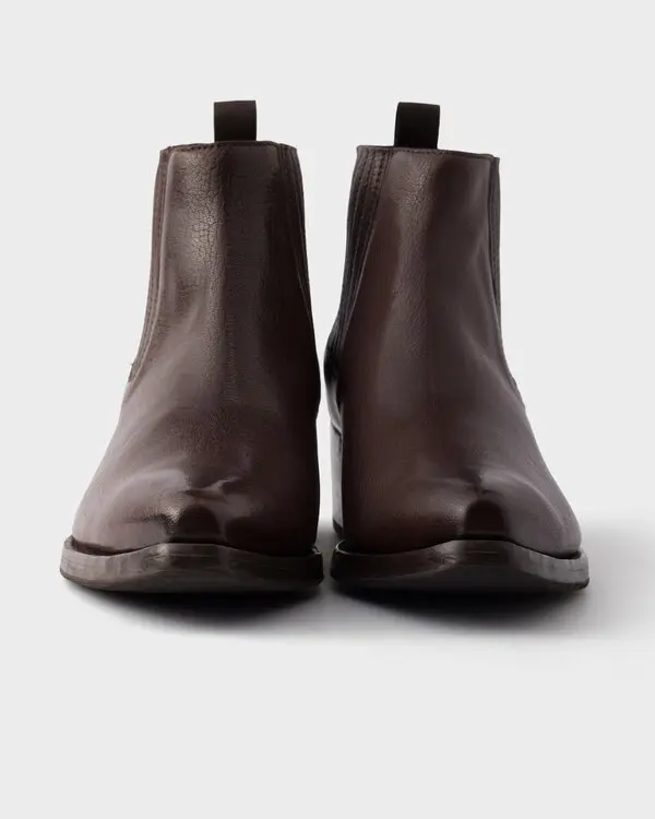 Prada Slip-on Chelsea Boots