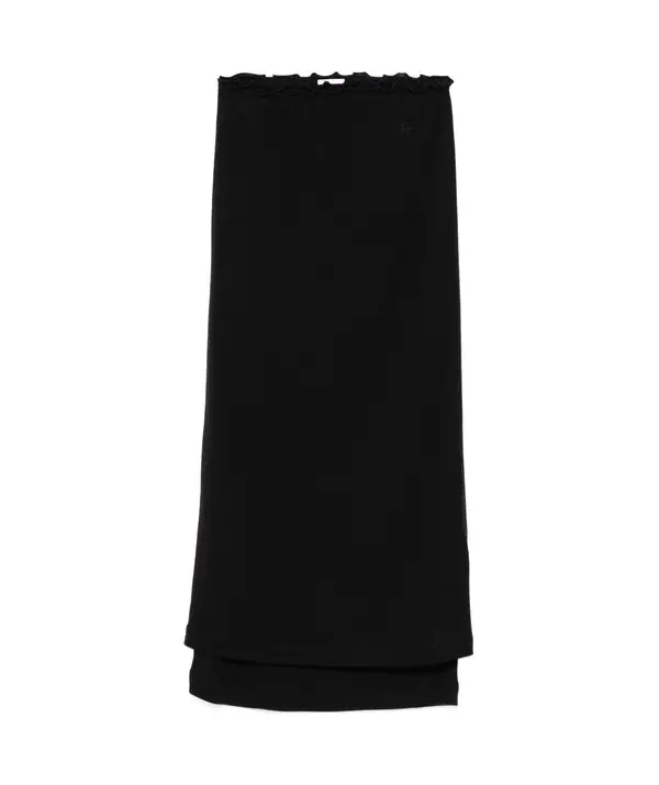 JIL SANDER Layered Midi Skirt