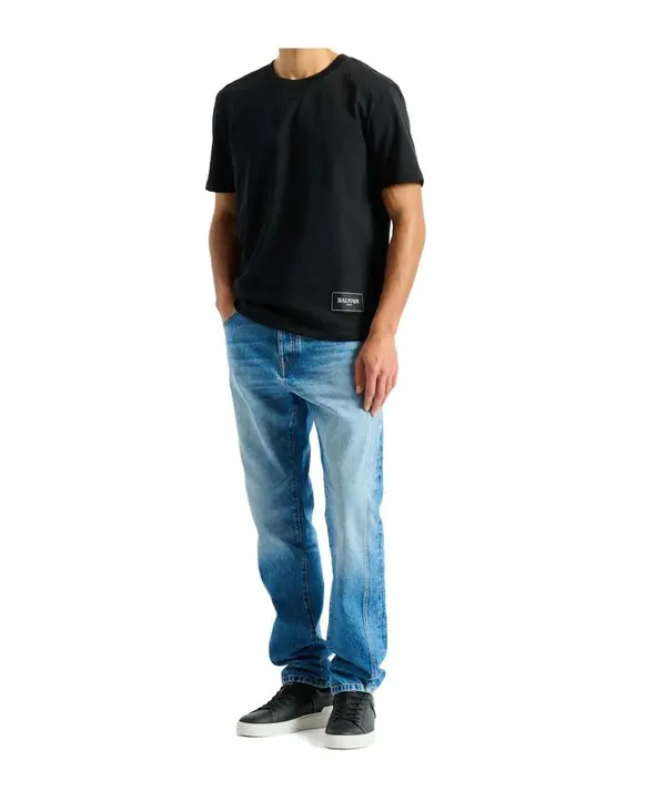 Balmain Logo Patch T-shirt Pack