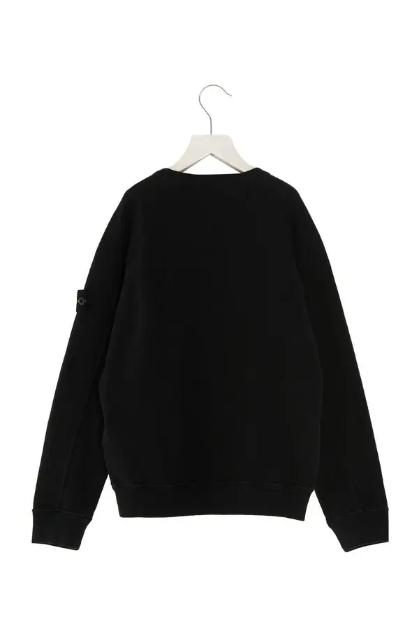 Stone Island Logo Badge Sweatshirt