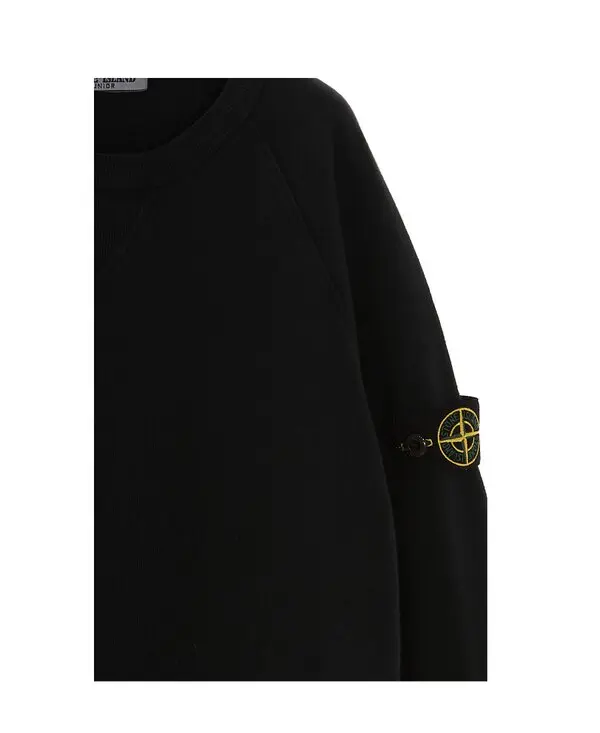 Stone Island Logo Badge Sweatshirt
