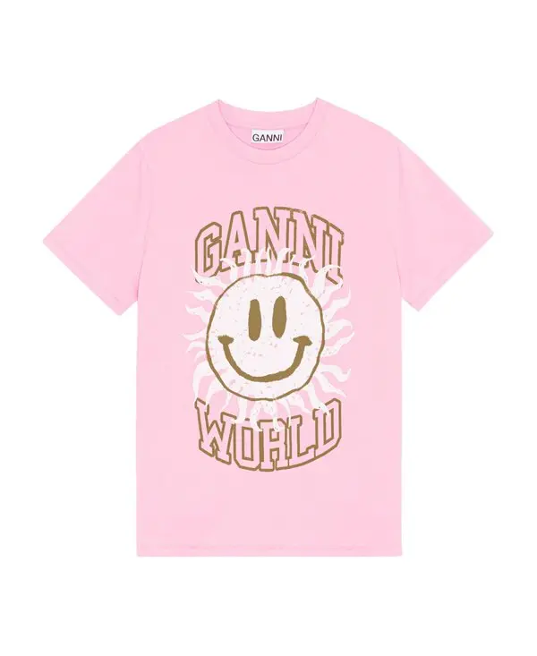 GANNI Smiley T-shirt