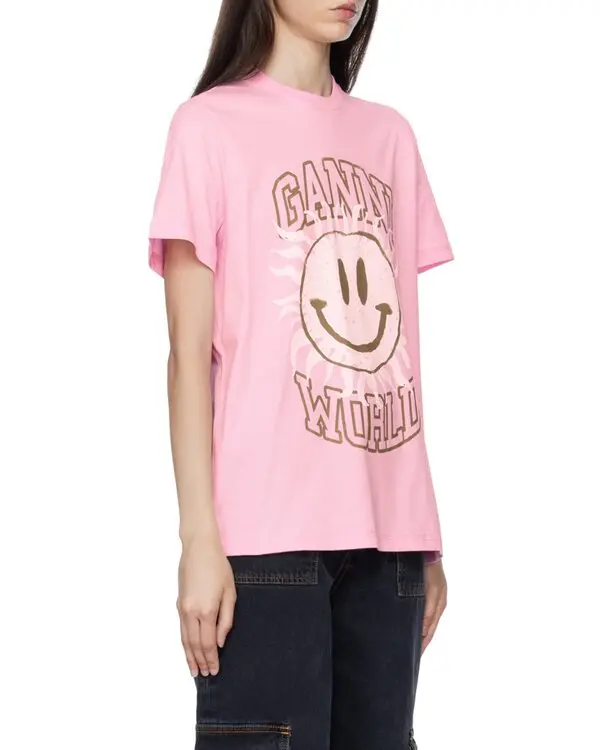 GANNI Smiley T-shirt