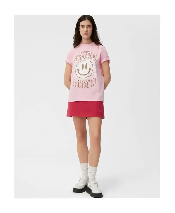 GANNI Smiley T-shirt