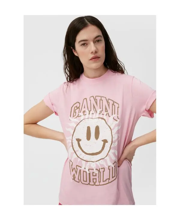 GANNI Smiley T-shirt