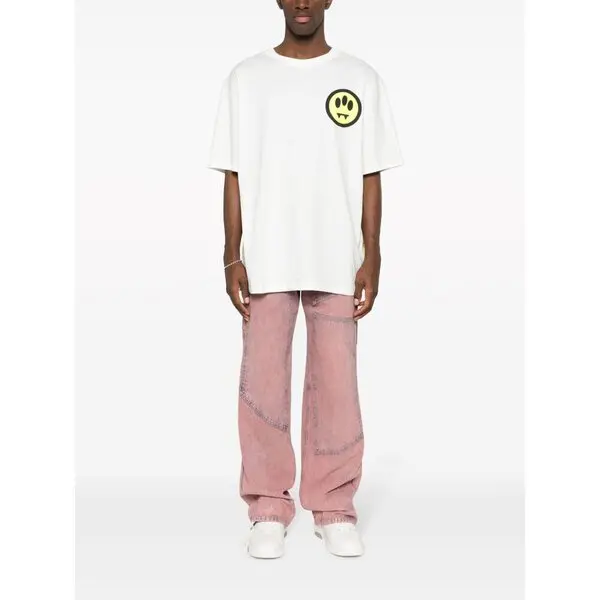 BARROW Logo Printed Crewneck T-shirt