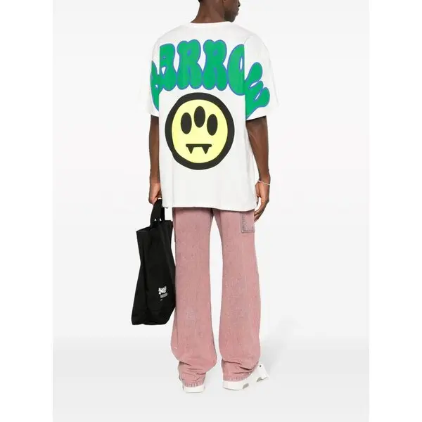 BARROW Logo Printed Crewneck T-shirt