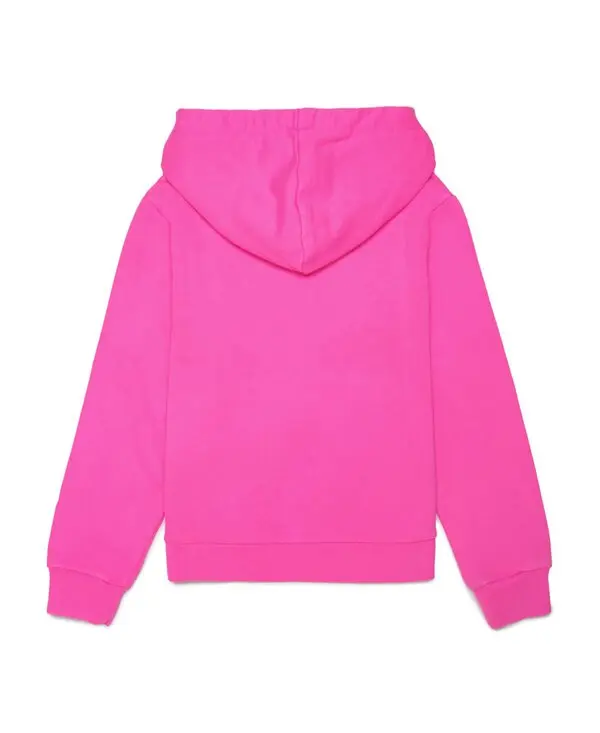 Marni Neon Cotton Hooded Sweatshirt With Logo