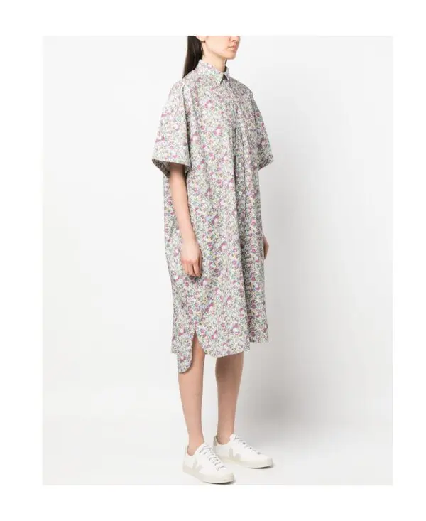 A.p.c. Judith Floral-print Shirt Dress