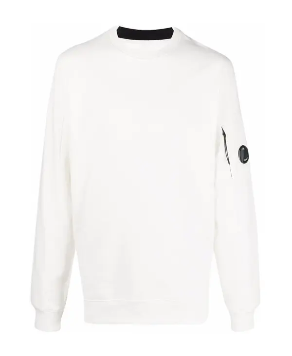 C.P. COMPANY Lens Detailed Cotton Jumper