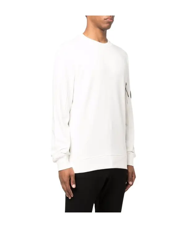 C.P. COMPANY Lens Detailed Cotton Jumper