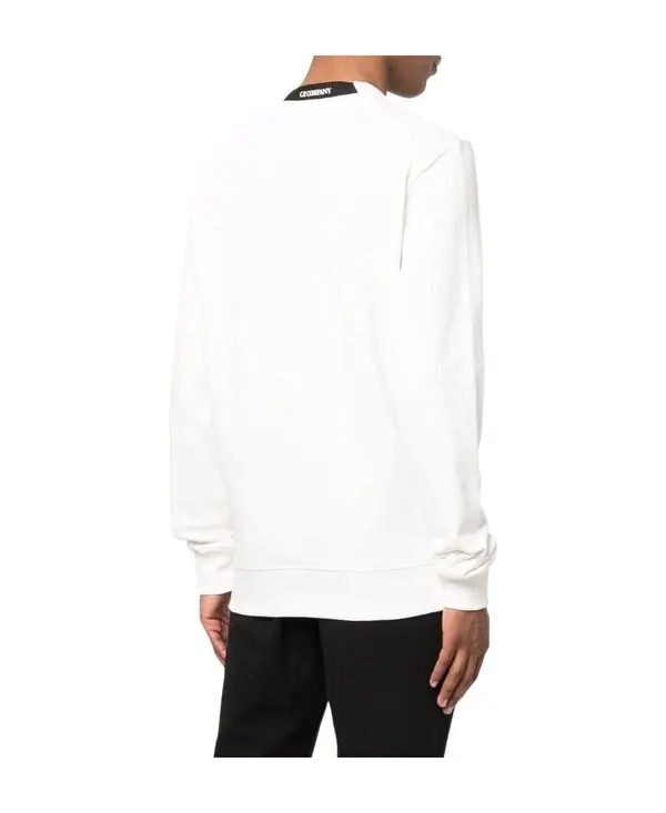C.P. COMPANY Lens Detailed Cotton Jumper