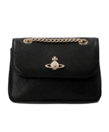 VIVIENNE WESTWOOD Logo-plaque Leather Bag