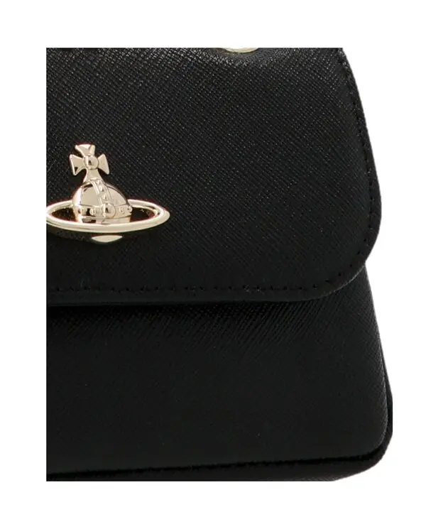 VIVIENNE WESTWOOD Logo-plaque Leather Bag