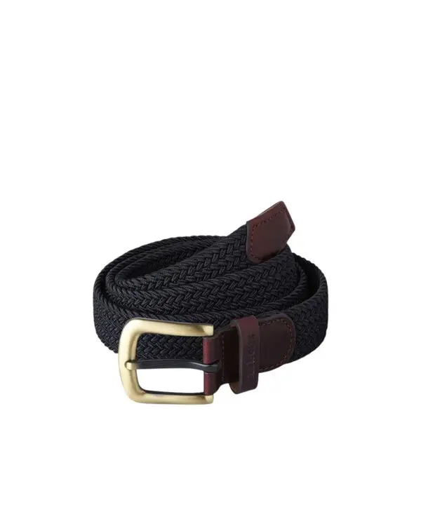 Barbour Logo Belt - Black