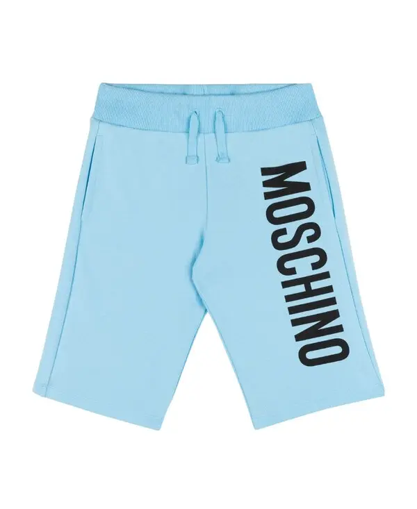 Moschino Logo-print Track Shorts - Blue