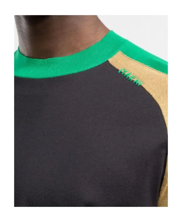 Marni Colour-block Cotton Sweatshirt