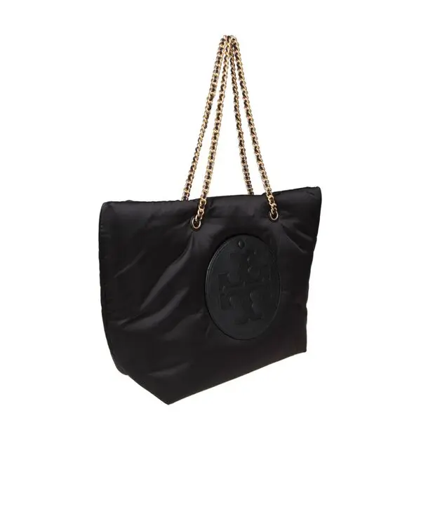 Tory Burch Logo Patch Padded Tote Bag