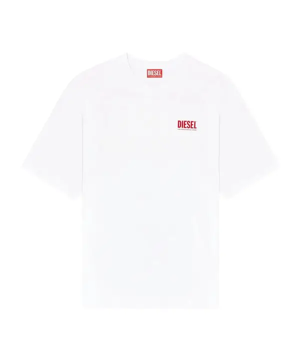DIESEL® T-boxt-bisk Relaxed Fit T-shirt - White