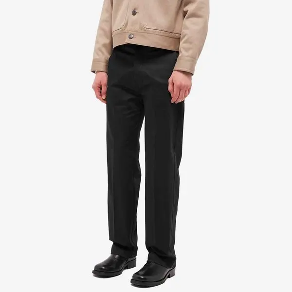 AMI Paris Mid-rise Cropped Trousers