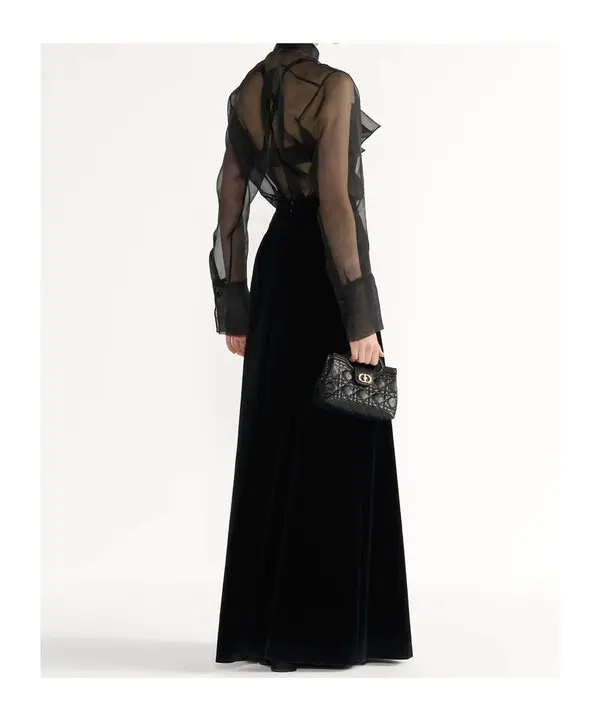 Dior Long Flared Skirt