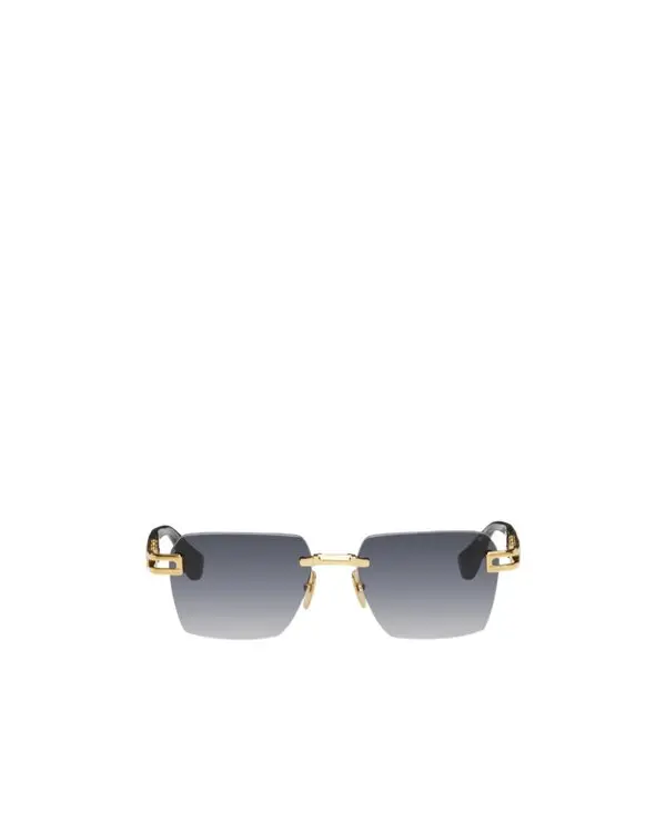 Dita Rimless Square-frame Sunglasses - Gray