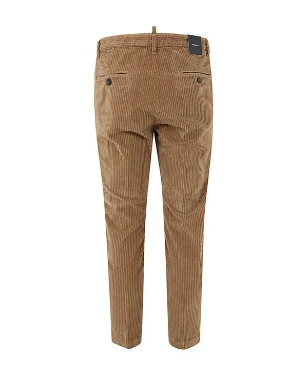 Dsquared2 Cropped Corduroy Trousers